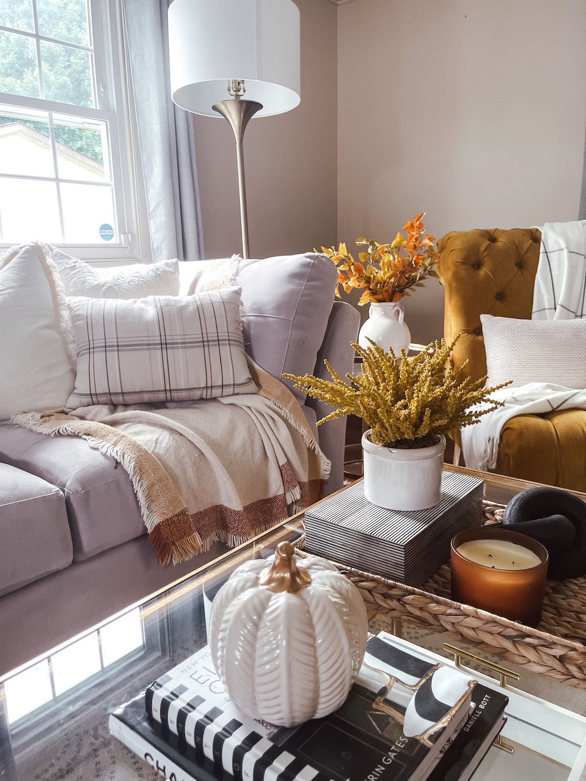 cozy fall decor from target and amazon - The Daily Paige