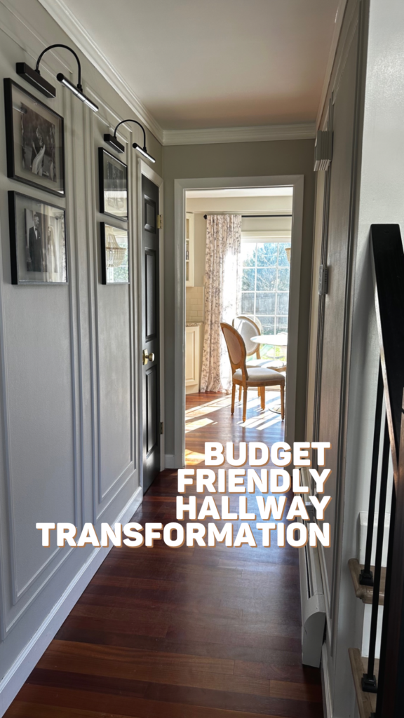 Easy DIY beginner friendly decorative wall trim using miter shears ...